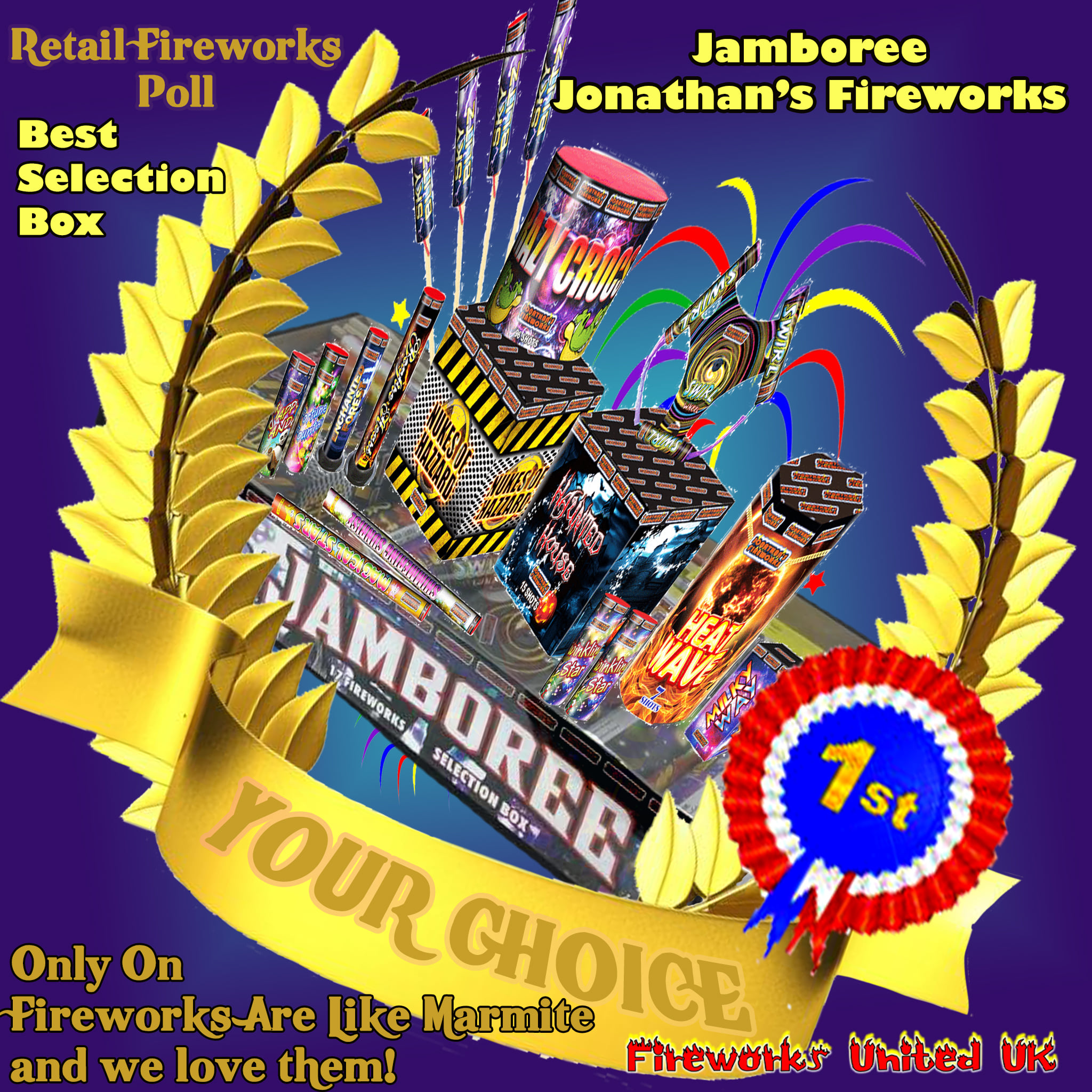 Jamboree Selection Box | Jonathan's Fireworks