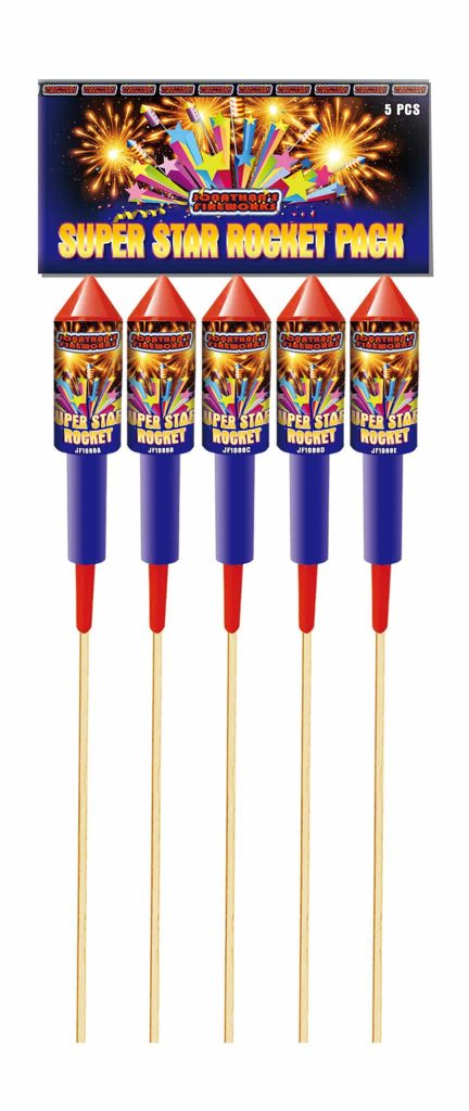 Superstar Rockets BUY 1 GET 1 FREE SHOP ONLY OFFER | Jonathan's Fireworks