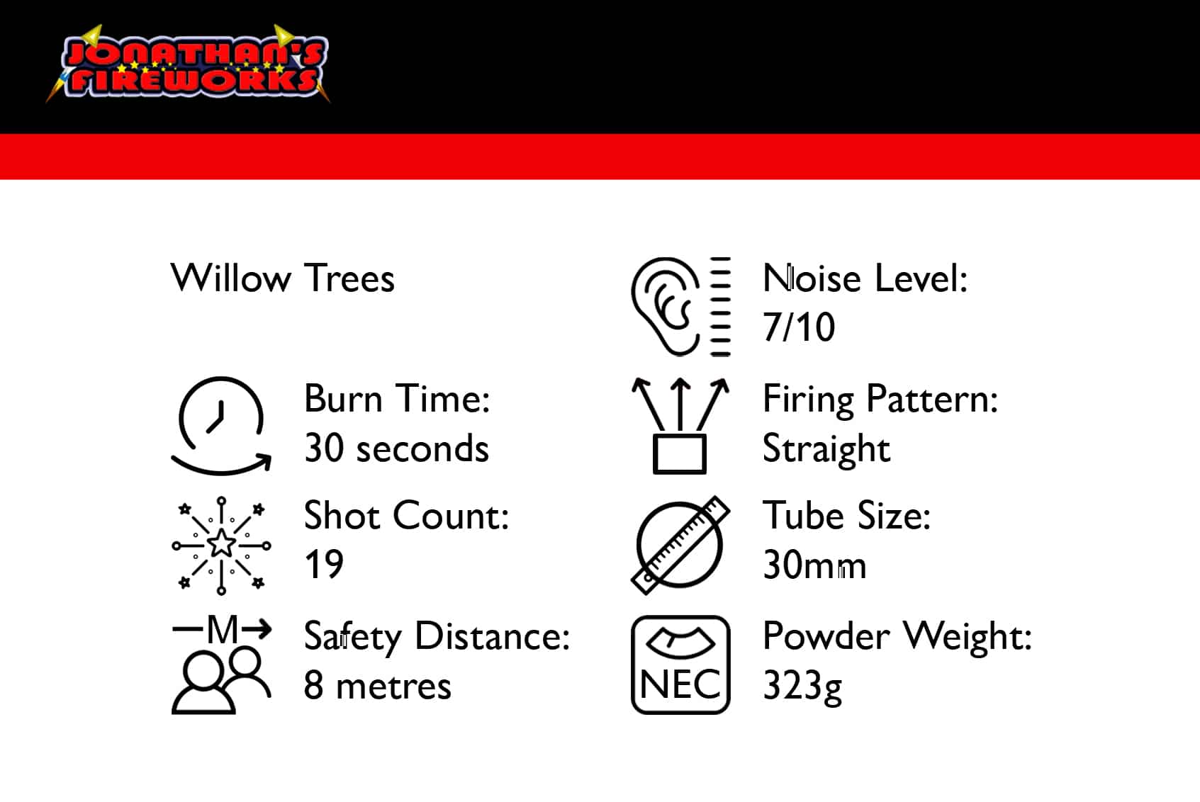 Willow Trees | Jonathan's Fireworks